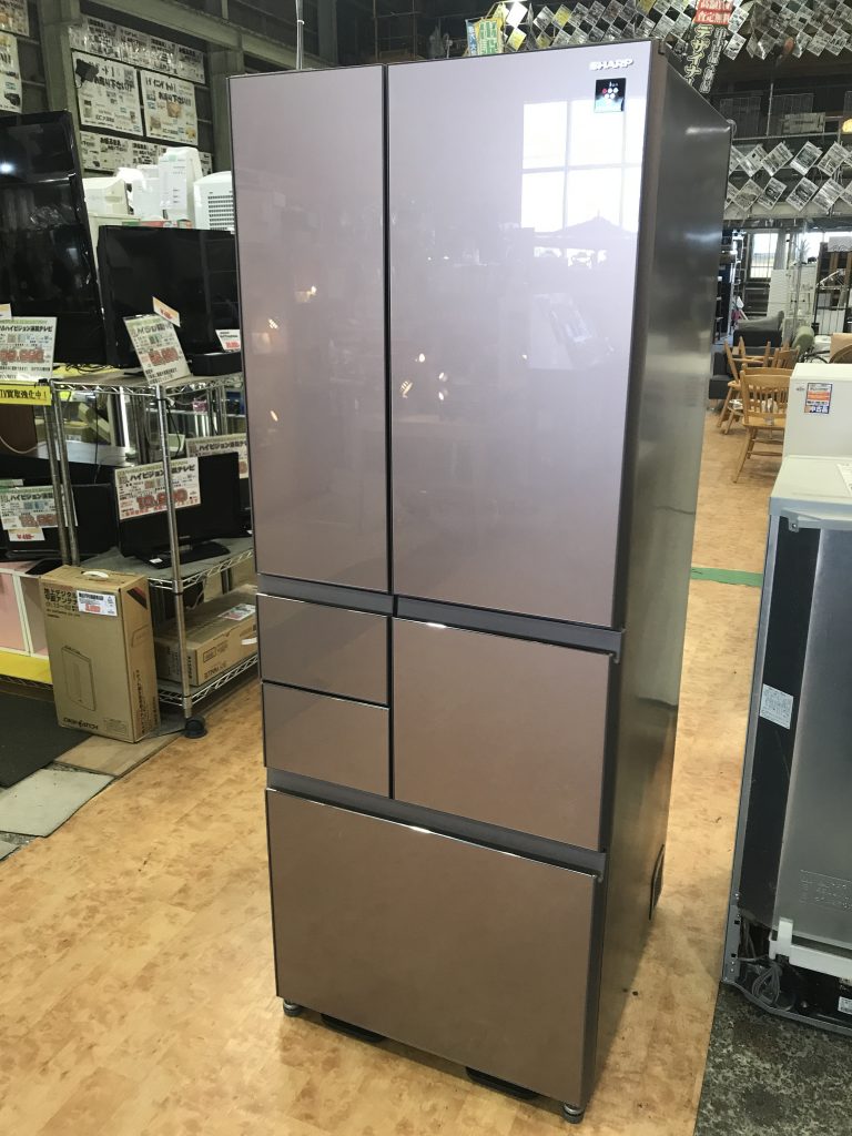 SHARP シャープ SJ-GT55B-T 6ドア冷蔵庫 プラズマクラスター搭載機種入荷！家電・家具買取大募集中！！！お引越し 買い替え 新 ...