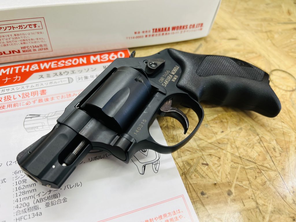 タナカ S&W M360J SAKURA ガスガン買取致しました｜愛品館千葉店 | リサイクルショップ 中古品の買取は愛品倶楽部・愛品館
