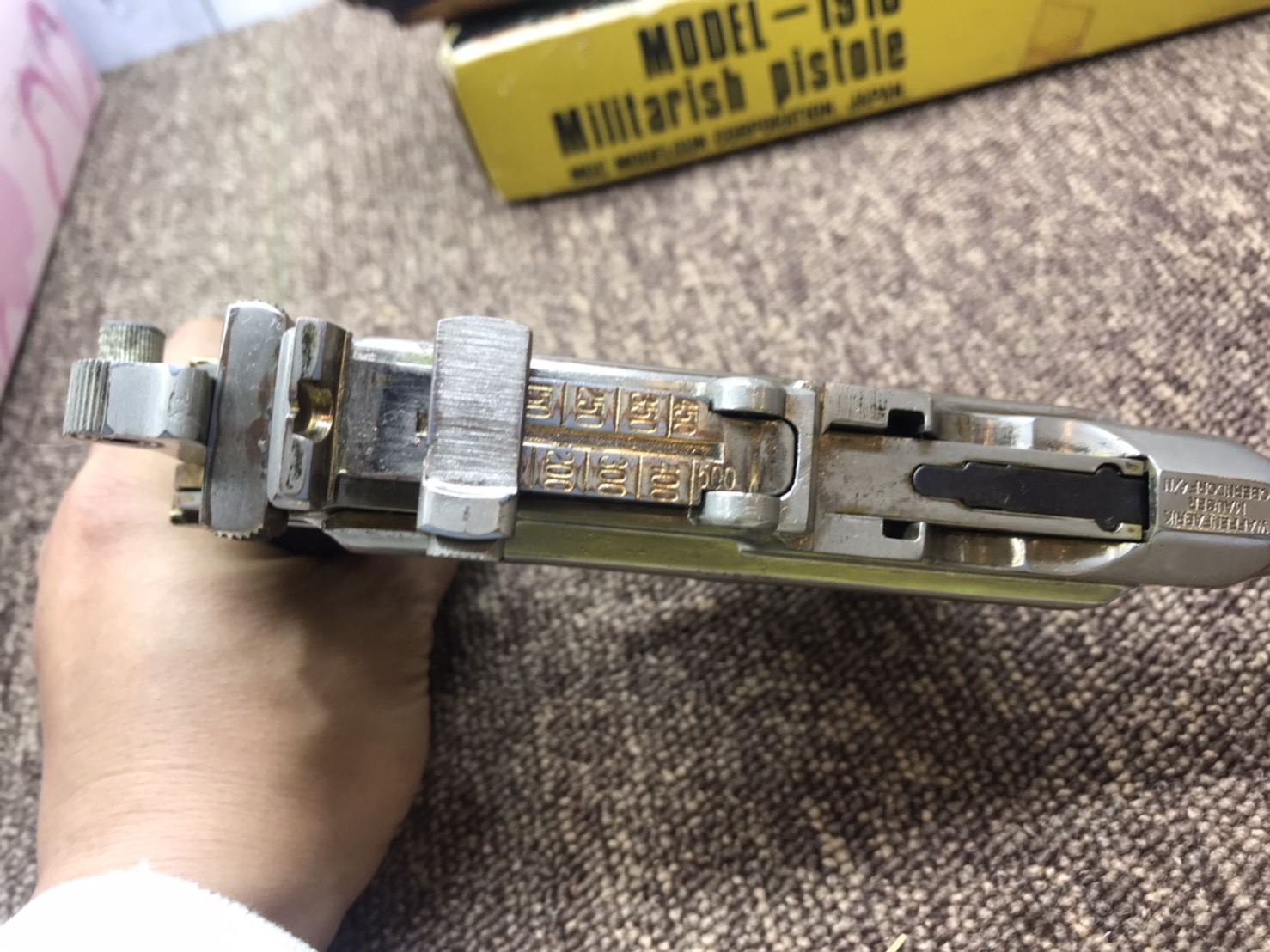 MGC｜モーゼルM1916ミリタリー｜木製ストック付｜モデルガン買取致しました|愛品館八千代店 | リサイクルショップ 中古品の買取は愛品倶楽部・愛品館