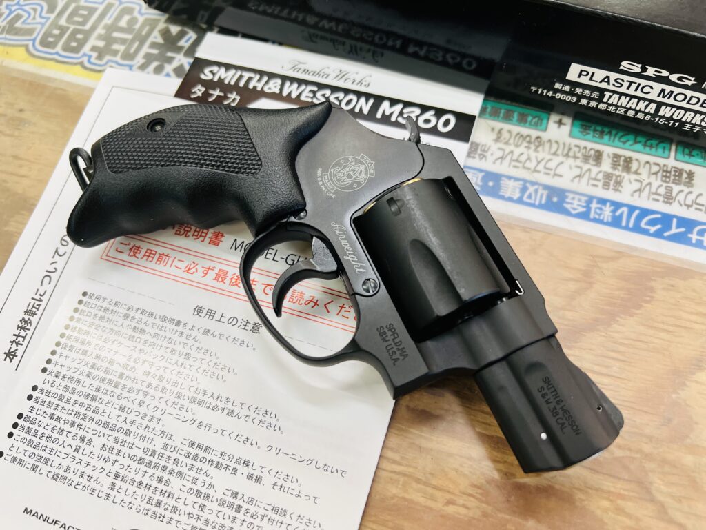TANAKA S&W M360J SAKURA HW モデルガン 買取致しました｜愛品館千葉店 | リサイクルショップ 中古品の買取は愛品 ...