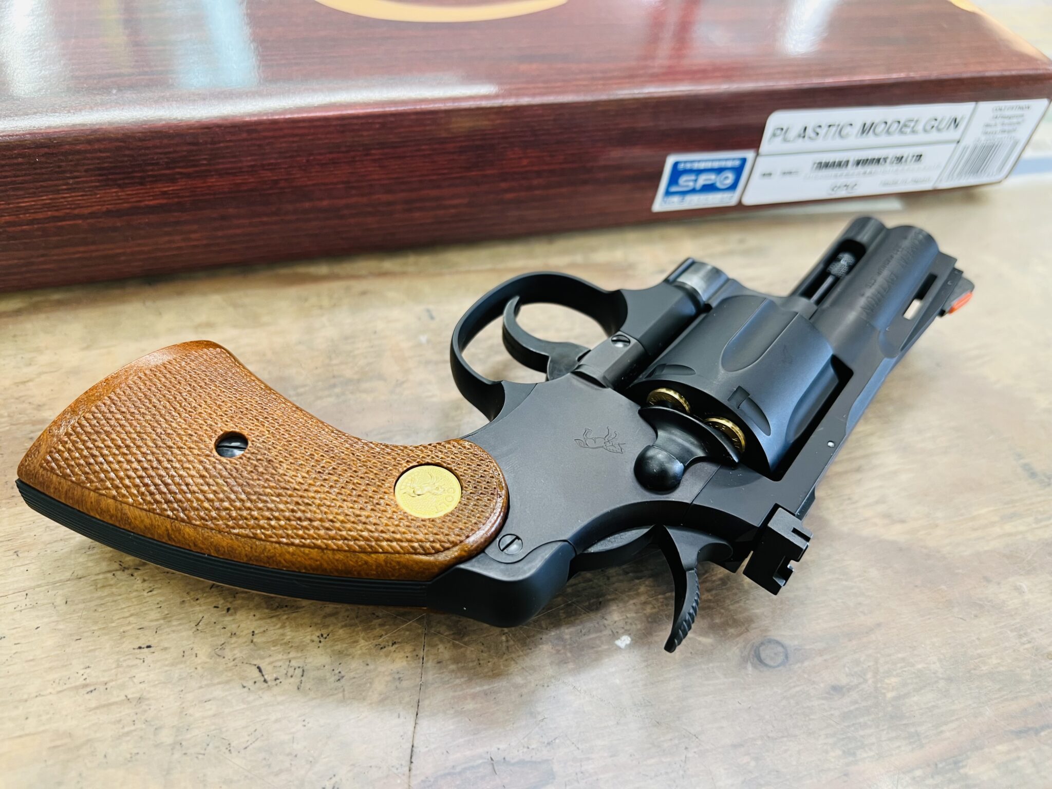 TANAKA WORKS Colt Python .357 Magnum 4inch “R-model” モデルガン 買取致しました｜愛品館千葉店 | リサイクルショップ 中古品の買取は愛品 ...