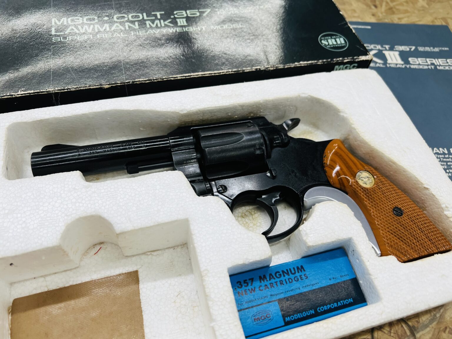 MGC COLT .357 LAWMAN MKⅢ SRH モデルガン 買取致しました｜愛品館千葉店 | リサイクルショップ 中古品の買取は愛品 ...