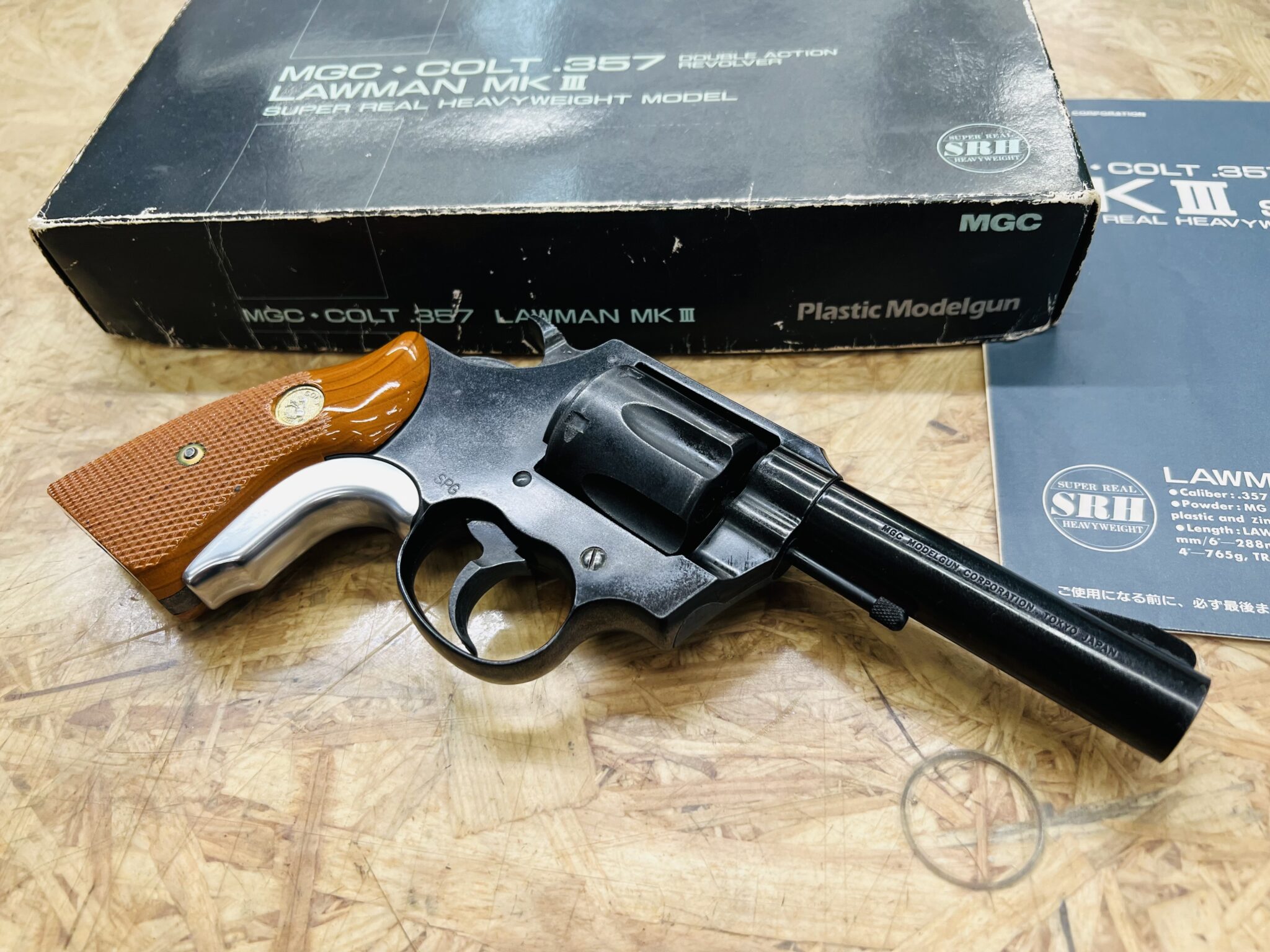 MGC COLT .357 LAWMAN MKⅢ SRH モデルガン 買取致しました｜愛品館千葉店 | リサイクルショップ 中古品の買取は愛品倶楽部・愛品館