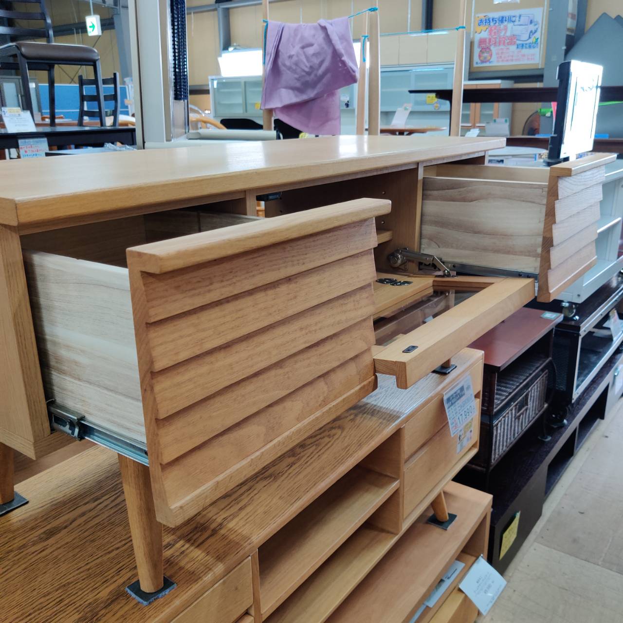 KEYUCA (ケユカ) TVボード120 ガボット 販売中！ 愛品倶楽部柏店 リユース＆リサイクルショップ