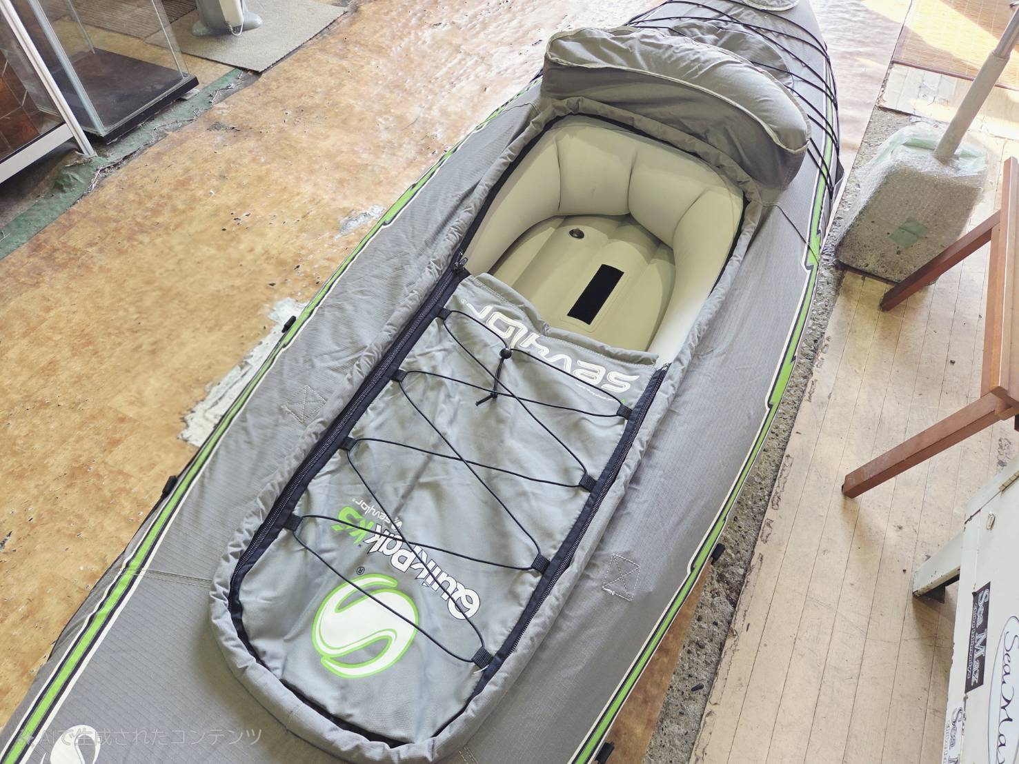 セビラー QUICKPAK K5 インフレータブルカヤック買取いたしました｜愛品館市原店 | リサイクルショップ 中古品の買取は愛品倶楽部・愛品館